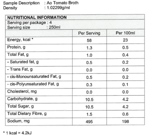 Áo Tomato Broth - 1 Litre – Áo Broth